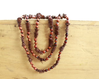 Seed pod necklace | Etsy