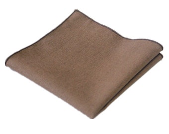 Brown handkerchief | Etsy