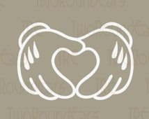 Unique mickey mouse heart related items | Etsy