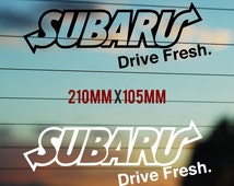 Unique subaru decal related items | Etsy