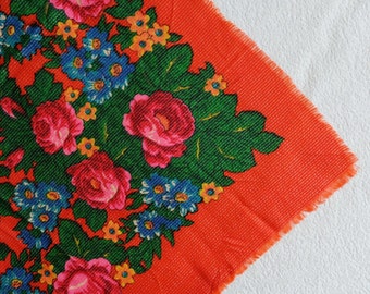 Babushka scarf | Etsy