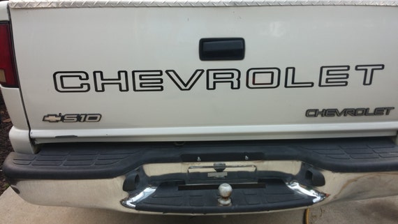 Chevrolet S-10 Chevy S10 Tailgate Decal / Sticker Your choice