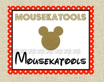 Mousekatools | Etsy