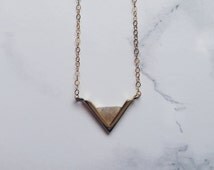 Unique inverted triangle related items | Etsy