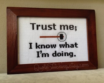 Whaddya got NCIS 4x6 cross-stitch pattern by quotestitching