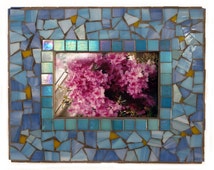 Unique mosaic picture frame related items | Etsy