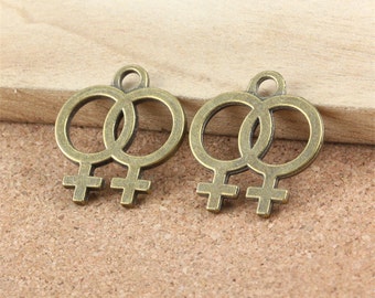 Gender symbols | Etsy