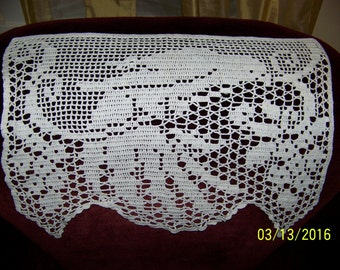 Crocheted chair back | Etsy