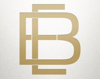 Interlocking Logo Design BN NB Interlocking Logo Digital