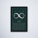 Math Poster Infinity Calculus Printable Poster Maths