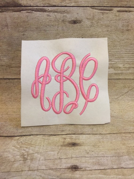 Classic Monogram Font Classic Monogram Embroidery Font