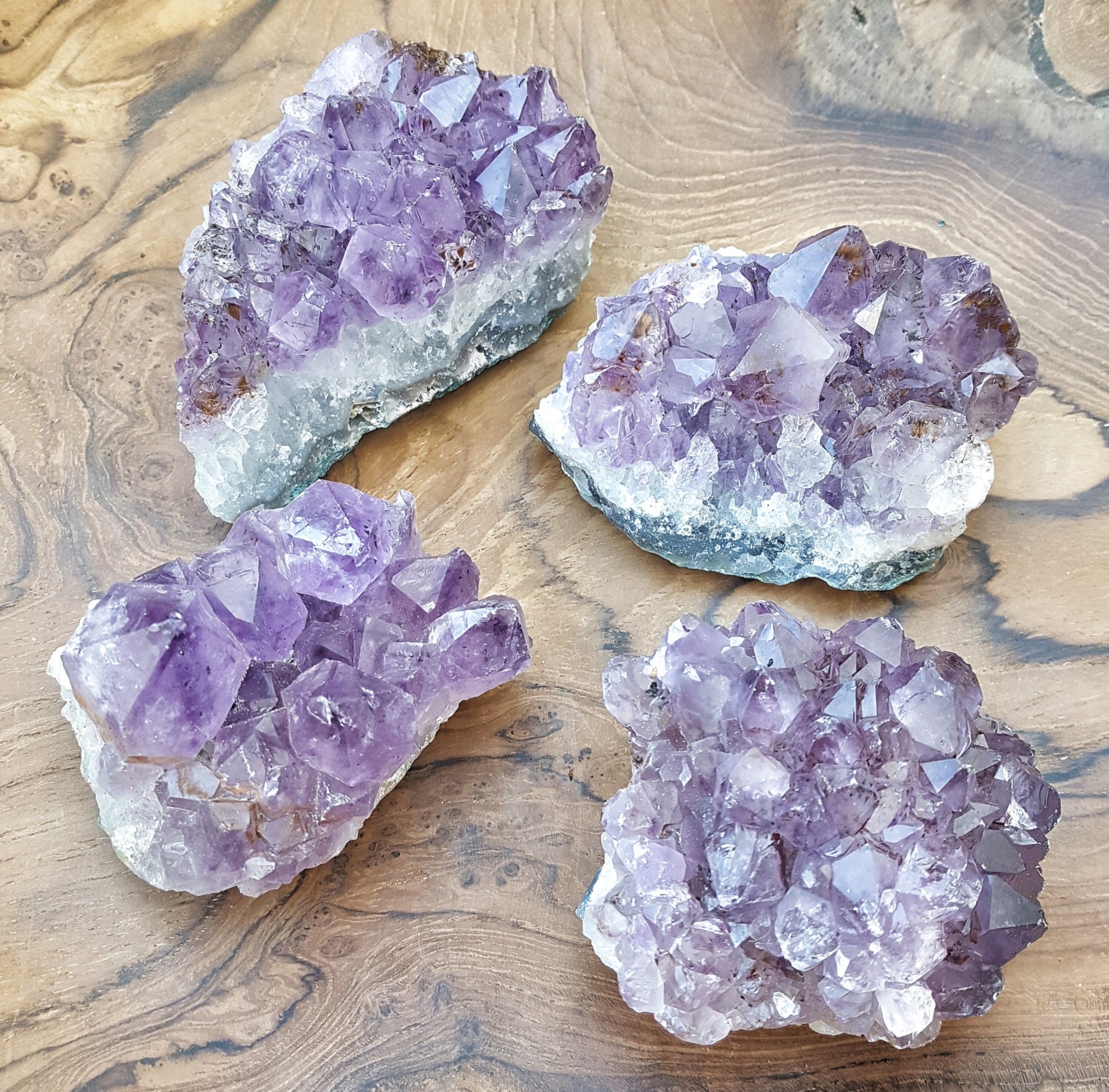 Large Amethyst Crystal Cluster Perfect for Healing Grids