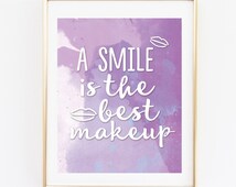 Unique smile best makeup related items | Etsy