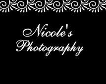 Unique lace logo related items | Etsy