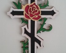 Popular items for cross cut out on Etsy