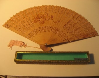 Vintage japanese fans | Etsy