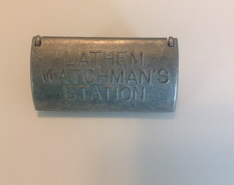 Night watchman clock | Etsy