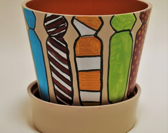 Flower pot buttons | Etsy