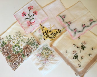 Vintage handkerchief | Etsy