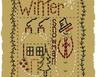 Primitive Machine Embroidery Design-Father by PrimitiveKeepers