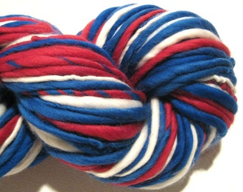 Red white blue yarn | Etsy