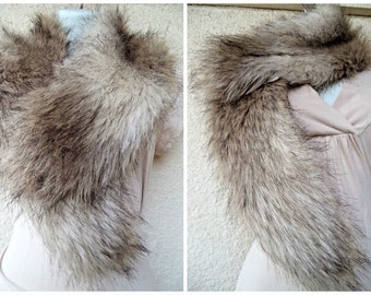Coyote fur coat | Etsy