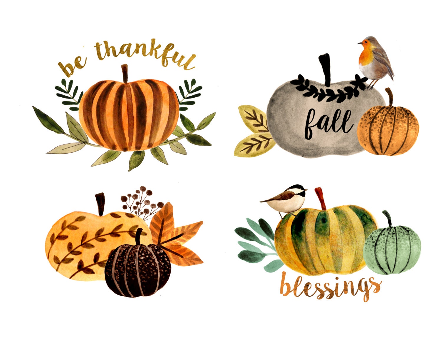 Fall clipart thanksgiving clipart fall clipart pumpkins