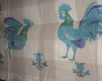 Rooster tablecloth | Etsy