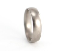 Unique mens titanium ring related items | Etsy