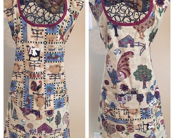 Unique plus size apron related items | Etsy