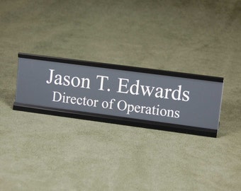 Engraved metal plate | Etsy