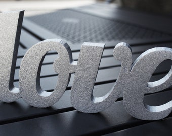 Standing sign love | Etsy