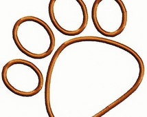 Popular items for paw print embroidery on Etsy