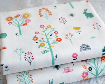 Woodland fabric | Etsy