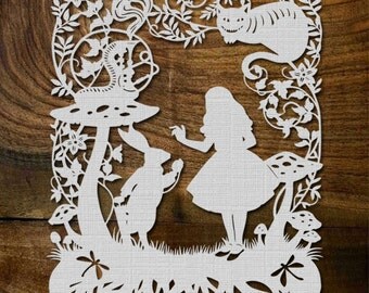Bramble Crafts Home of the Fairy Tale Paper Cut by BrambleCrafts1