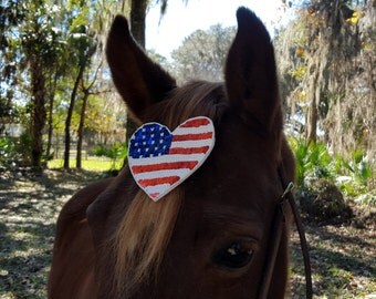 Patriotic horse tack | Etsy