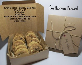 Brown kraft boxes | Etsy