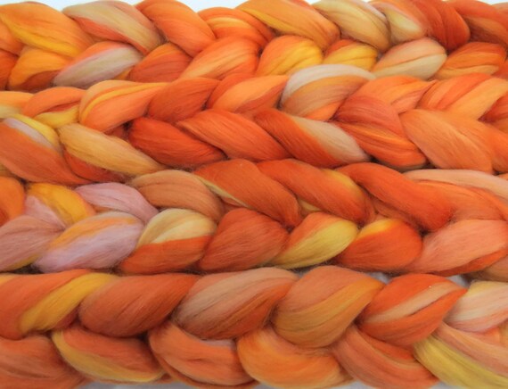 Superfine merino wool roving 19 microns 4 by DivinityFibers