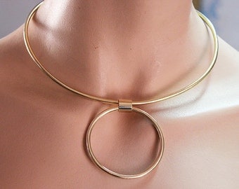 Open cuff necklace | Etsy