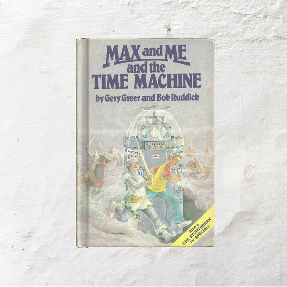 Science Fiction Time Machine Book Max and Me by TheBookCottage