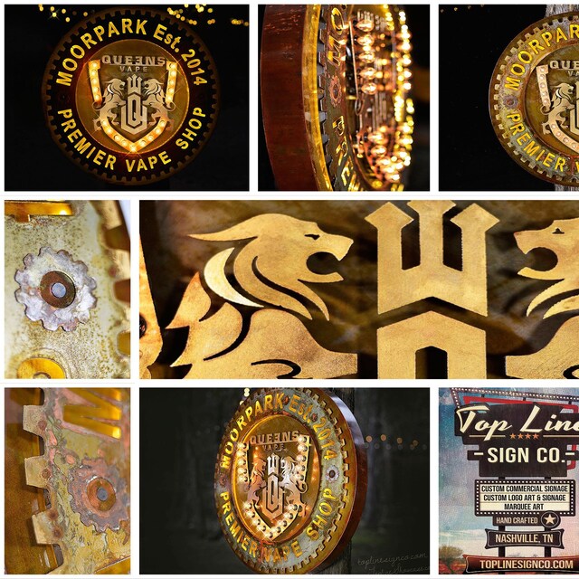 Custom Signs Logo signs Marquee Signs Marquee by TLNFunctionalArt