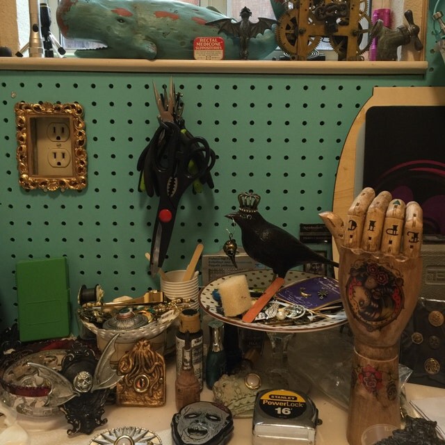 Doorbells are jewelry for your house. by Occulence on Etsy