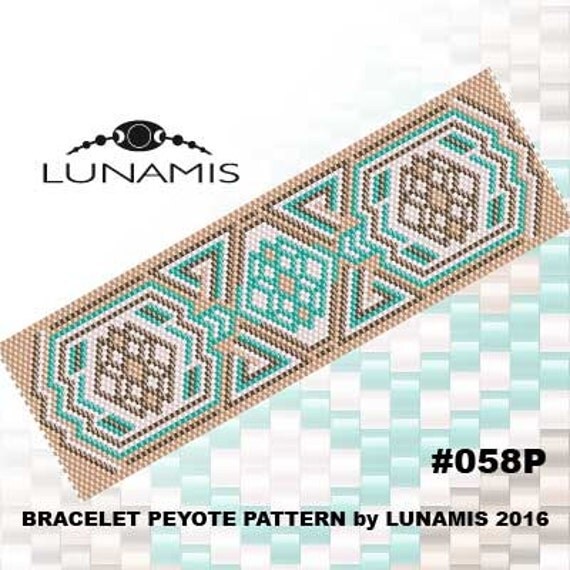 Peyote bracelet pattern odd count peyote pattern stitch