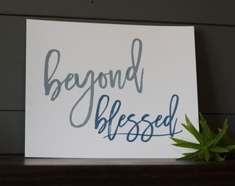 Beyond blessed | Etsy