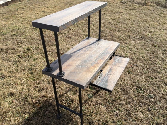 Reclaimed Wood Desk Computer Desk Home Office Desk Barn