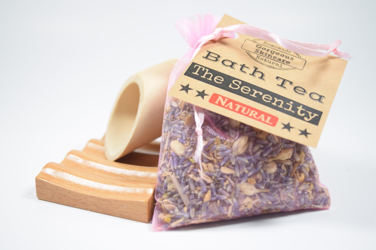 Serenity Herbal Bath Tea Bag Tub Tea Floral Bath Soak