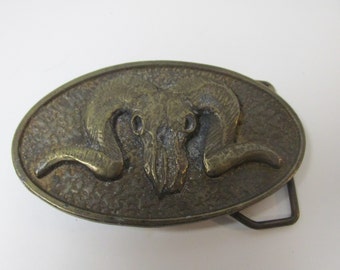 Ram belt buckle | Etsy