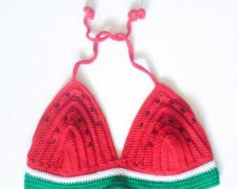 Unique watermelon bra related items | Etsy