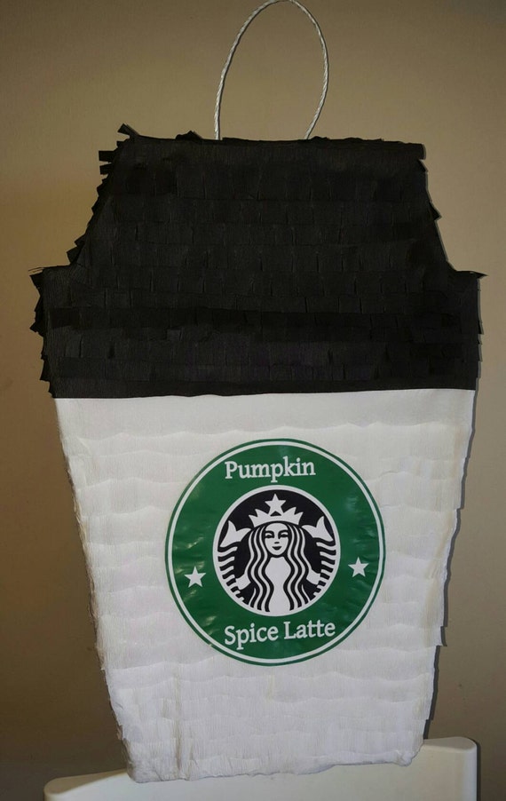 Cup of coffee Pinata inspired by Starbucks