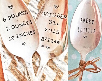 Stamped Silver Spoon Friendship Poem Soul by SweetThymeDesign